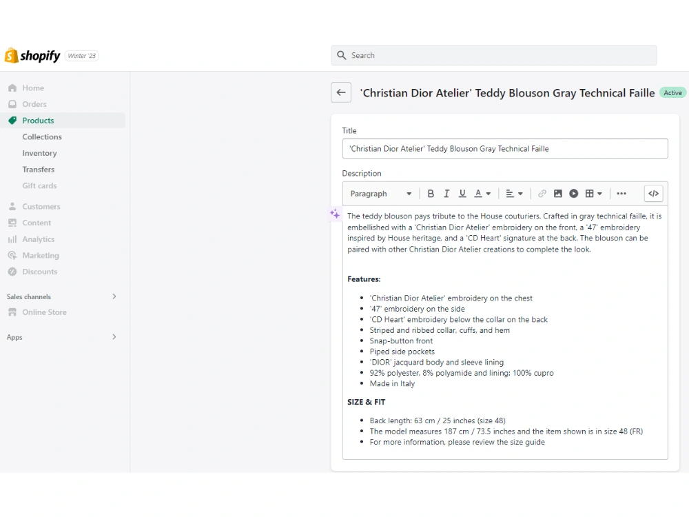 Product Uploading To Your Shopify Store With 100 Accuracy And Quality Upwork