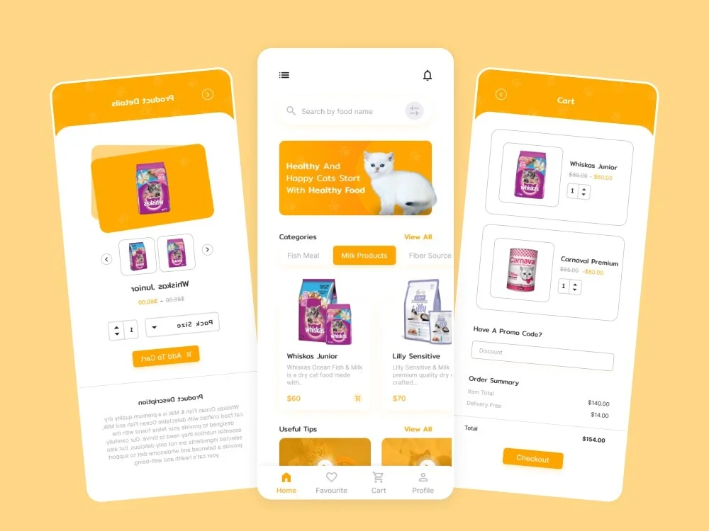 A custom Mobile App UI design concept for your Brand | Upwork