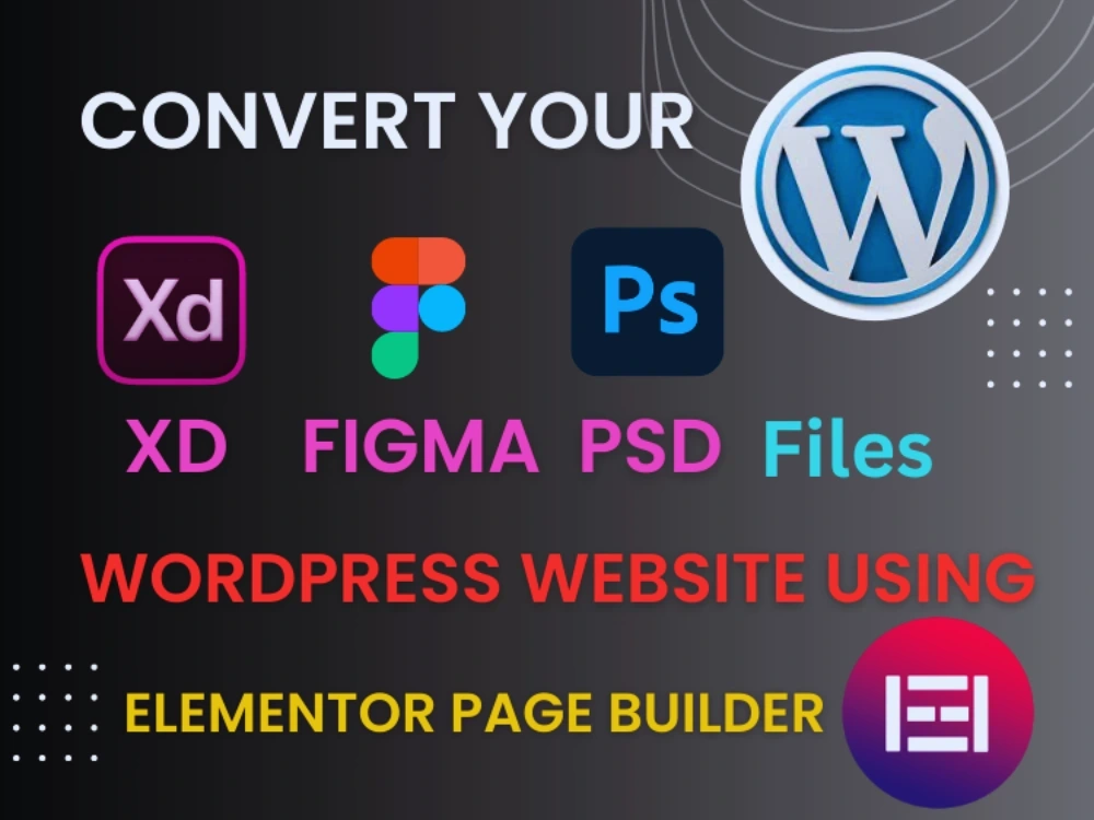 Figma to WordPress Website Elemetor Design that Reflect Your Busines ...