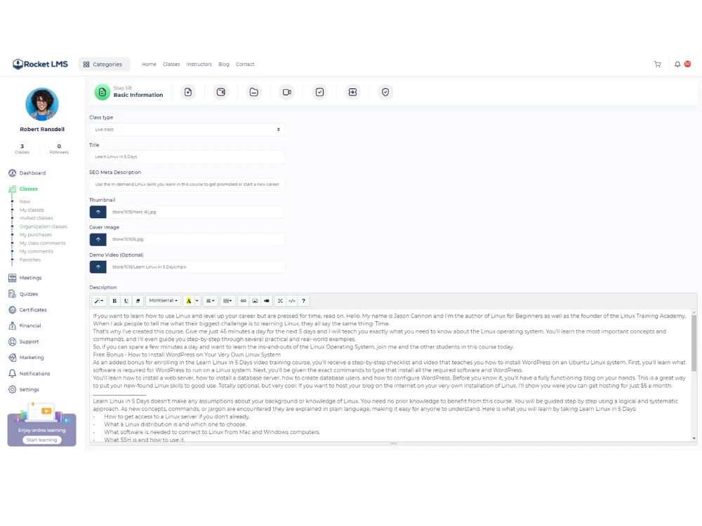 Rocket LMS - Learning Management System | Upwork