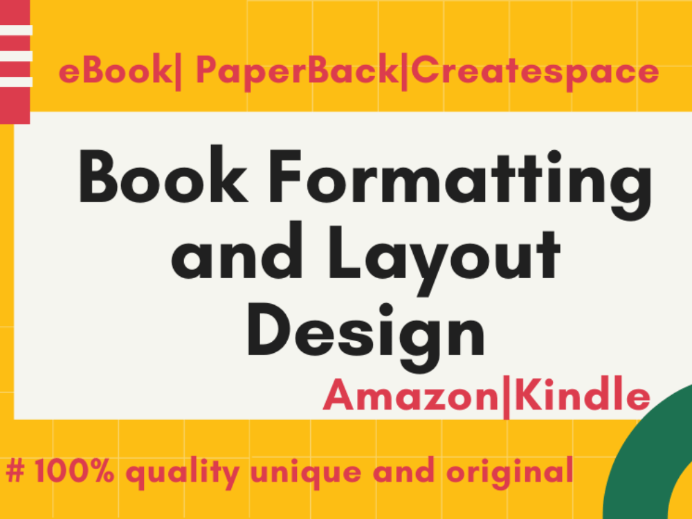 Book formatting and layout design and typesetting for Amazon KDP | Upwork