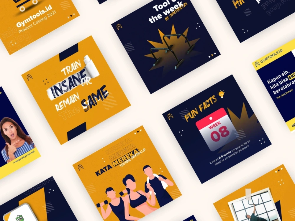 An editable and eye catching canva templates for instagram post | Upwork