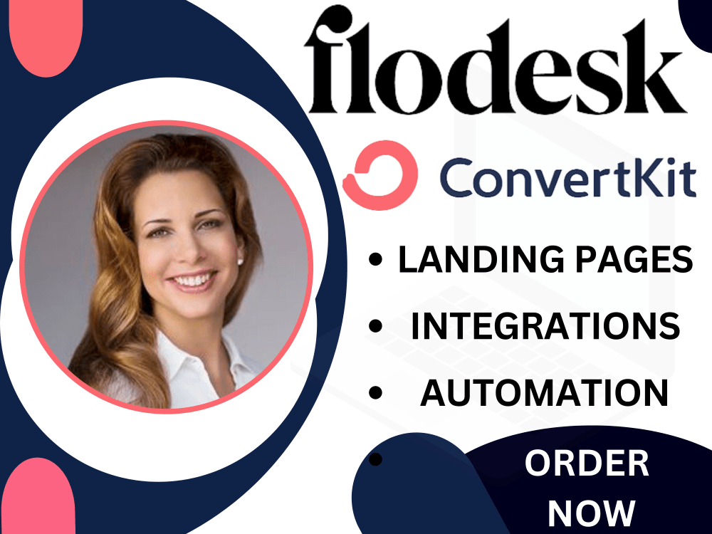 Convertkit Flodesk email marketing sales funnel landing page | Upwork