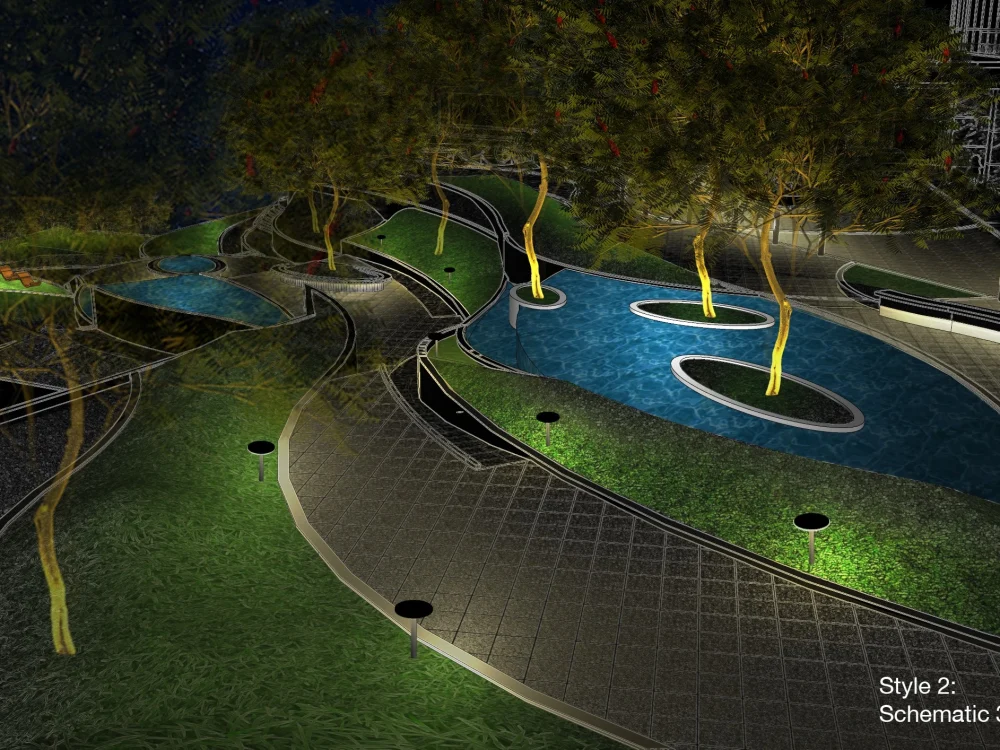 A realistic lighting design visualization with photoshop | Upwork