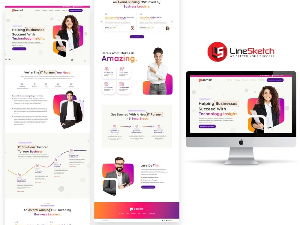 Responsive UI/UX design | UI/UX Designer | Figma Landing Page |Prototyping | Upwork