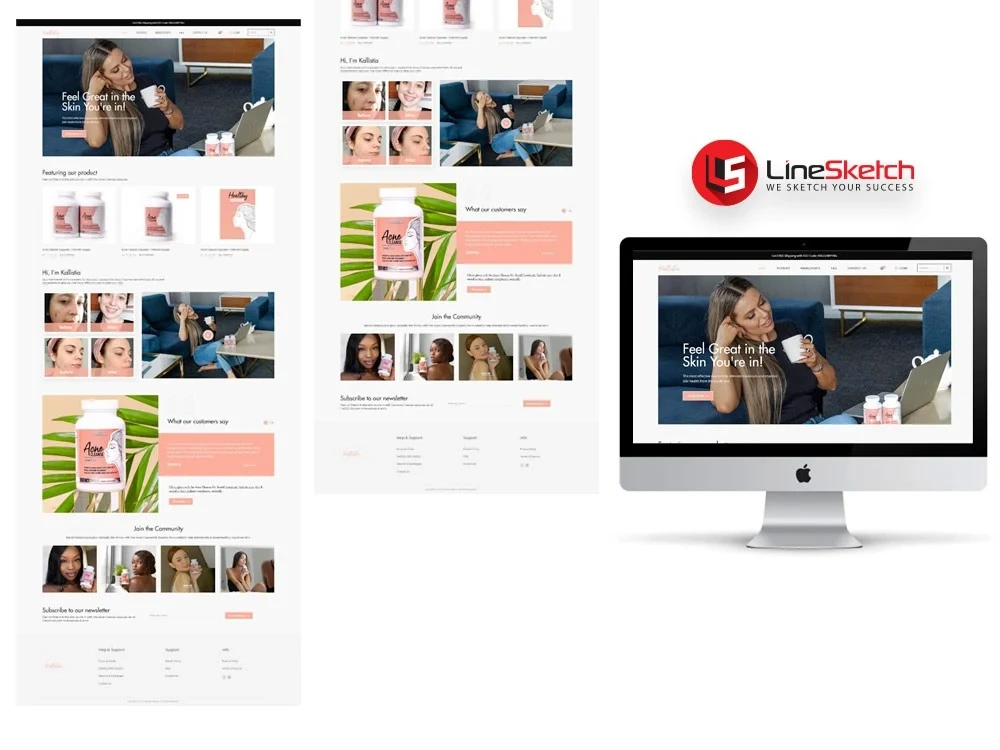 Responsive UI/UX design | UI/UX Designer | Figma Landing Page |Prototyping | Upwork