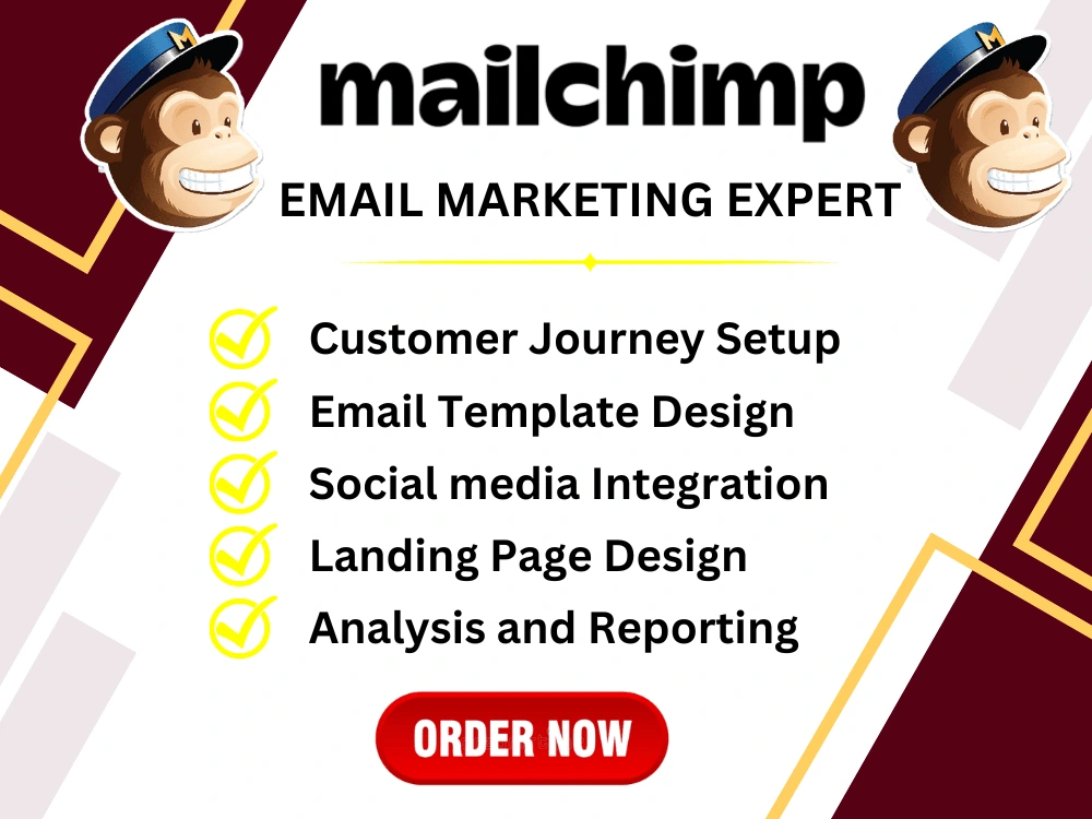 Mailchimp landing page mailchimp email template, mailchimp customer ...
