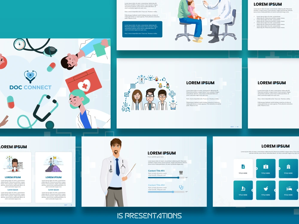 Custom made and company branded presentation slides. | Upwork