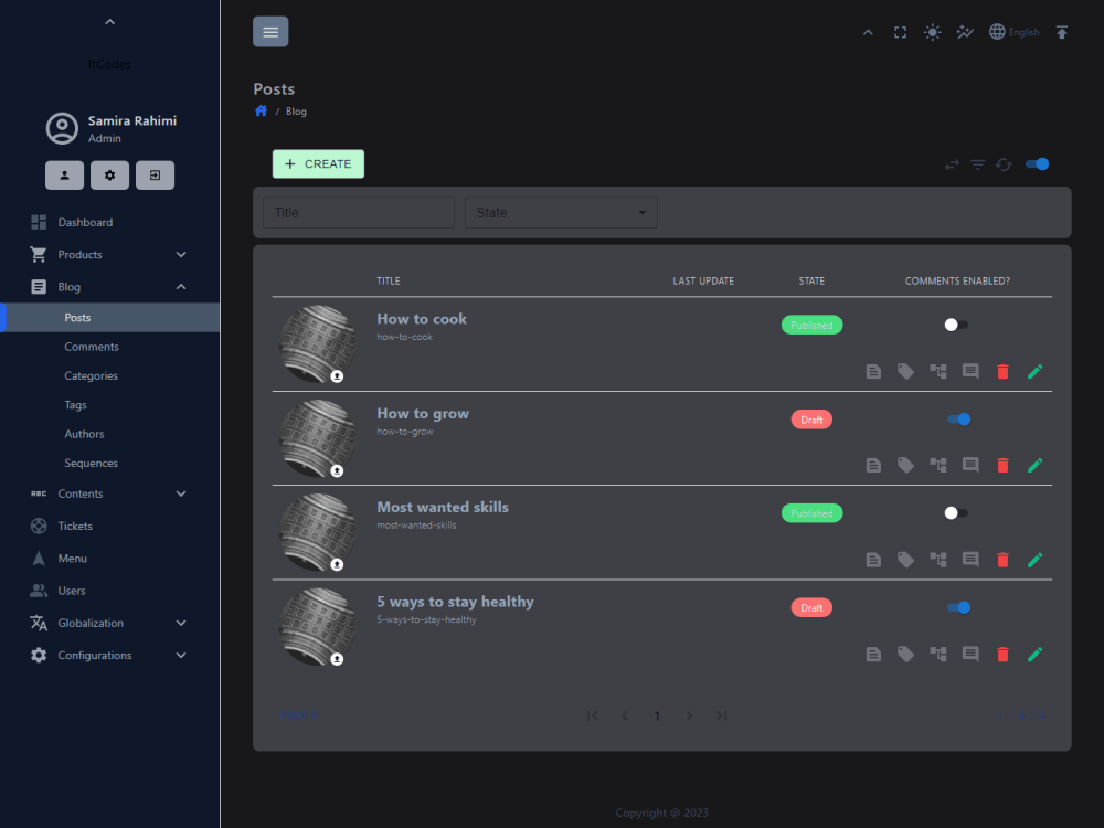 Responsive, componentized React admin panel, with extremely clean code | Upwork
