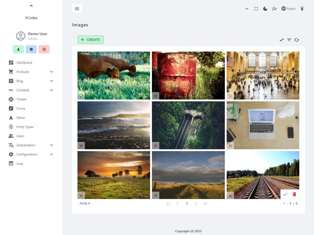 Responsive, componentized React admin panel, with extremely clean code | Upwork