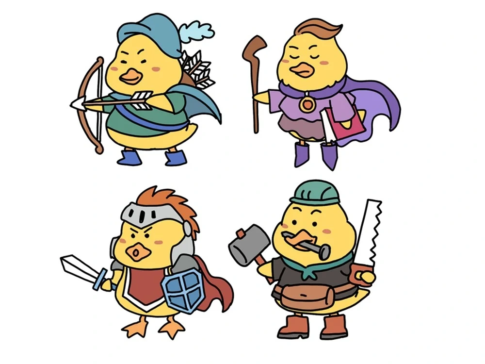 A cute kawaii mascot, sticker, and clipart in vector art | Upwork