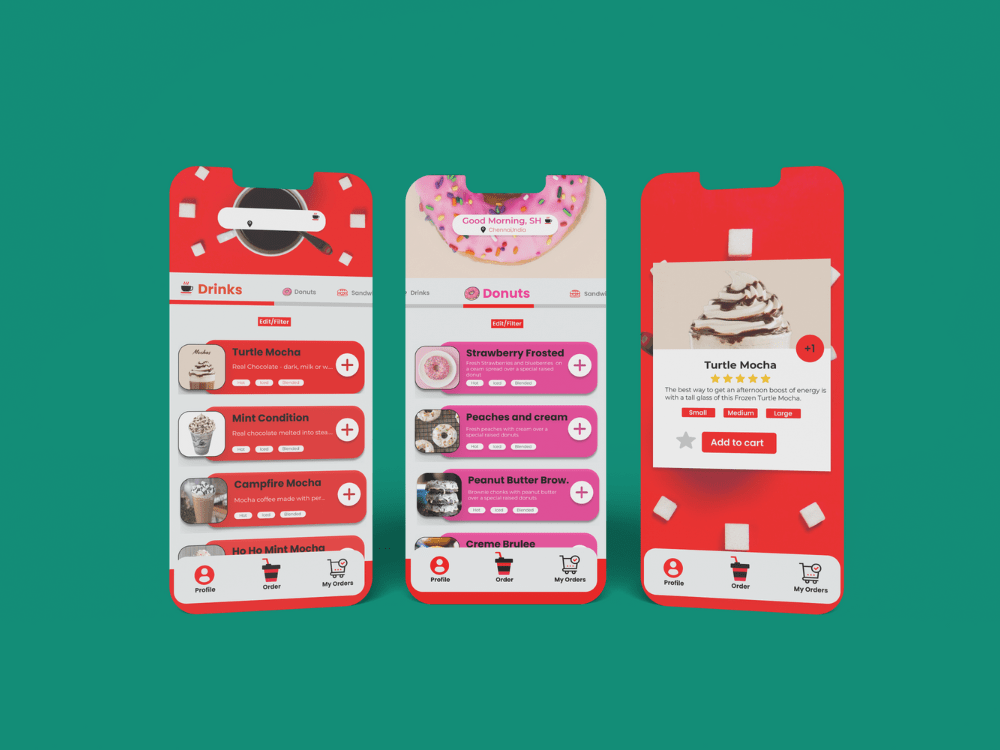 A stunning mobile app UI design | Upwork