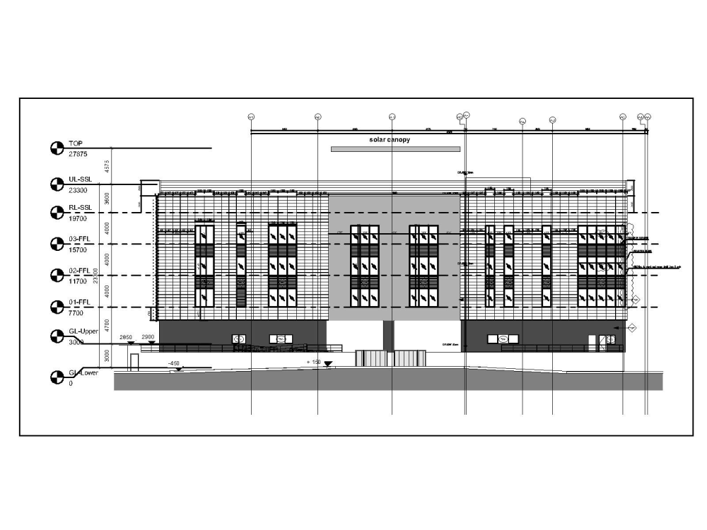 Multistorey Building Design/Drawings included Plans, Elevations ...