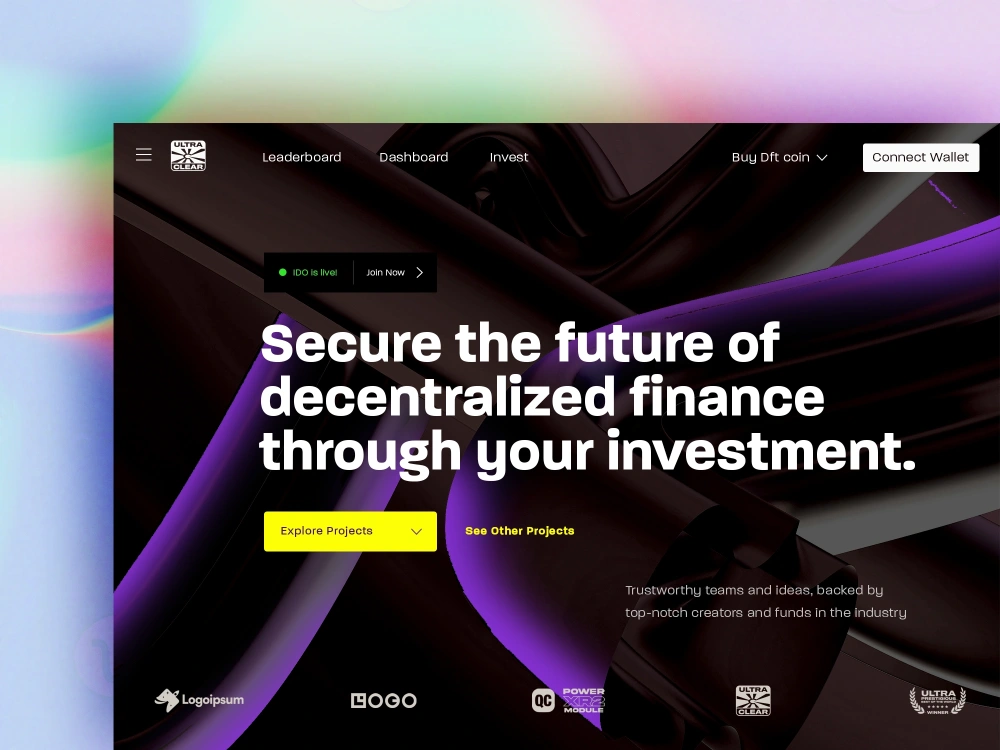 An Impressive Hero Section Design for Your Business and Brand | Upwork