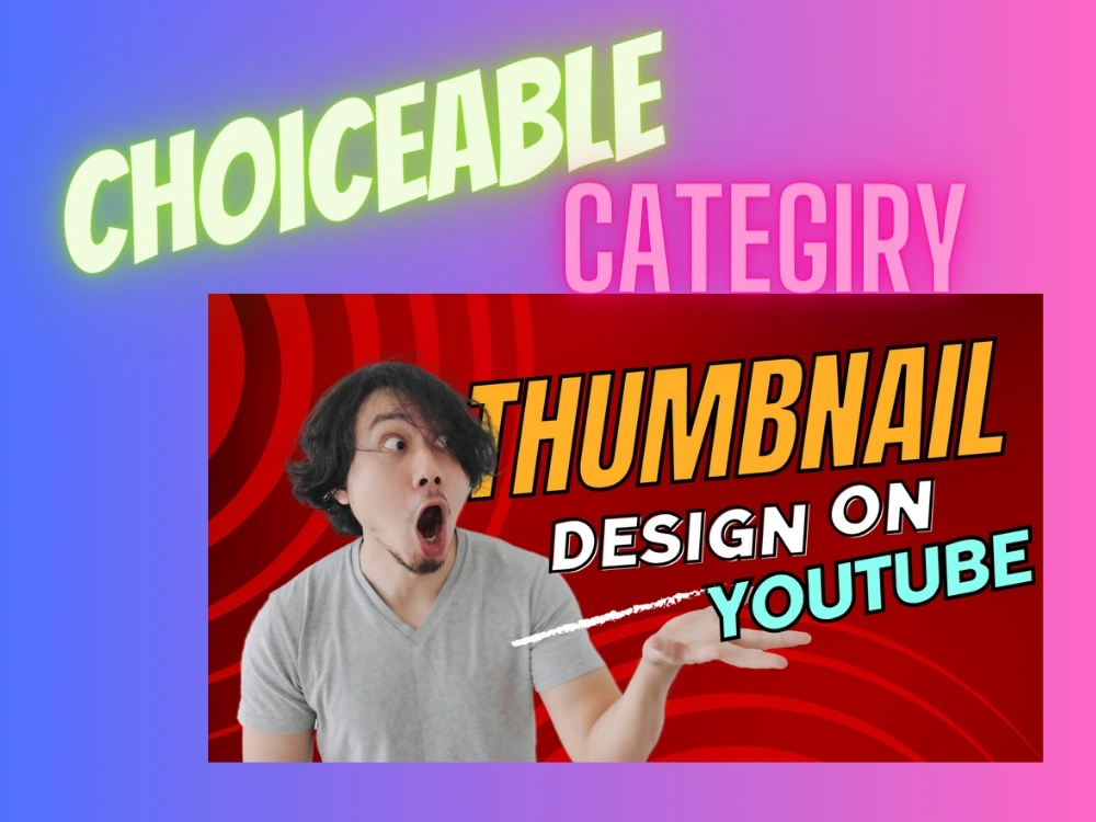 Get excellent, attractive and eye-catchy youtube thumbnail design | Upwork