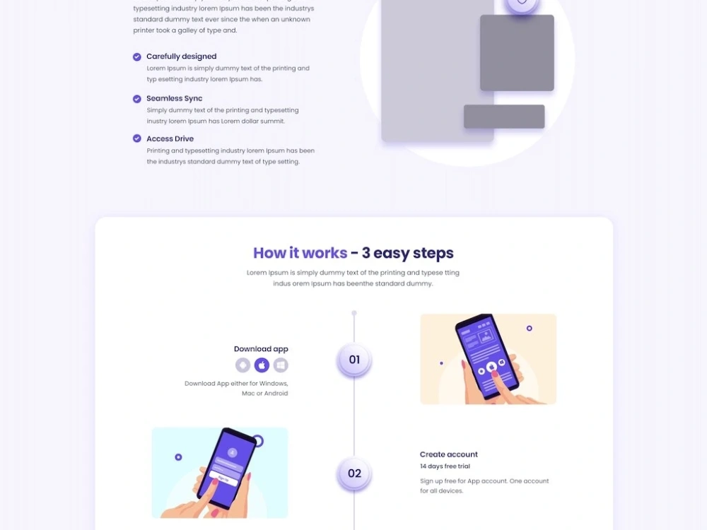 A professional 100% responsive landing page with fantastic animations | Upwork