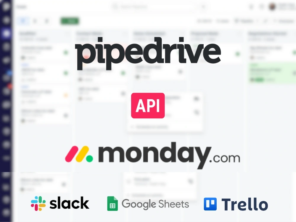 Pipedrive and Monday.com API integration | Upwork