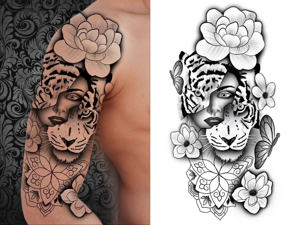 Authentic custom tattoo design within 24 hours | Upwork