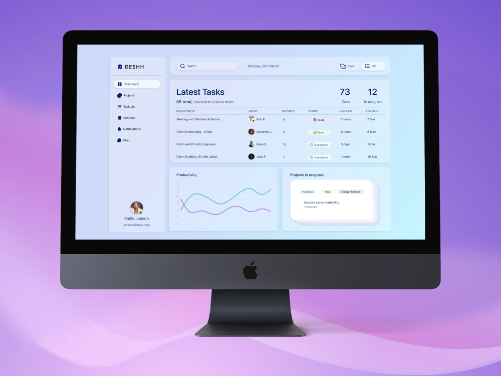 A User Interface Desing | Upwork