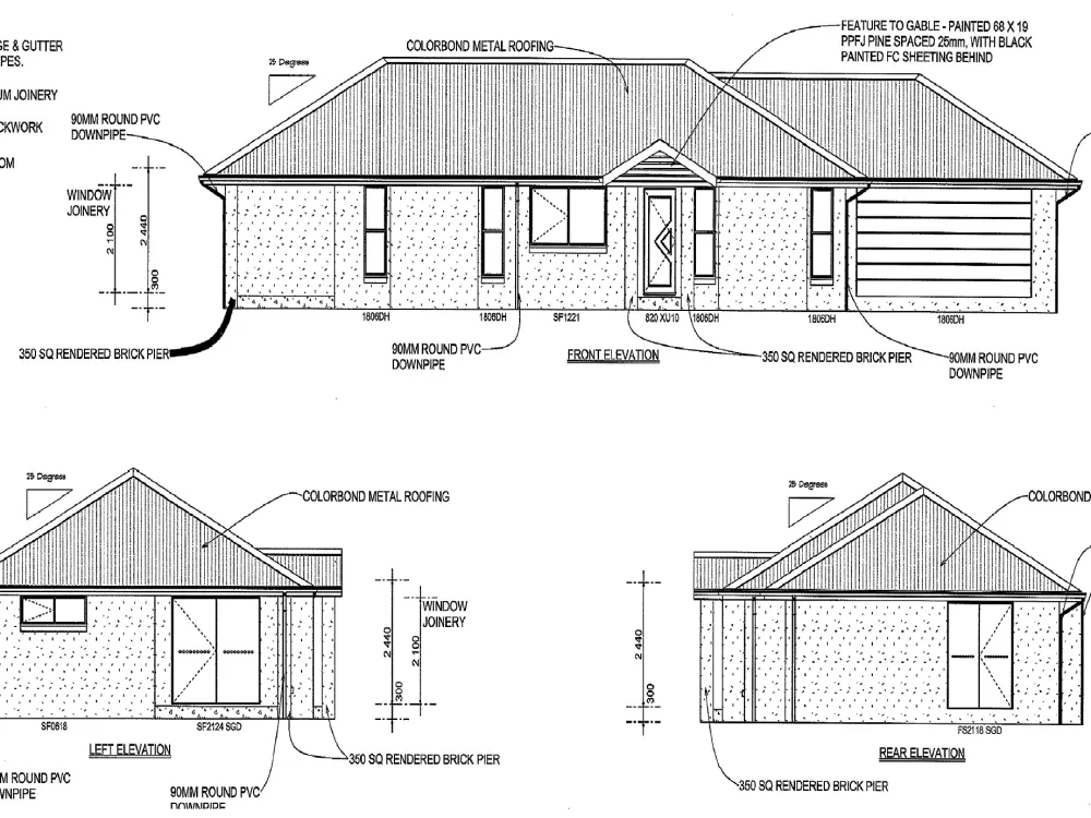 Simple 2D floor plan of house or building | Upwork