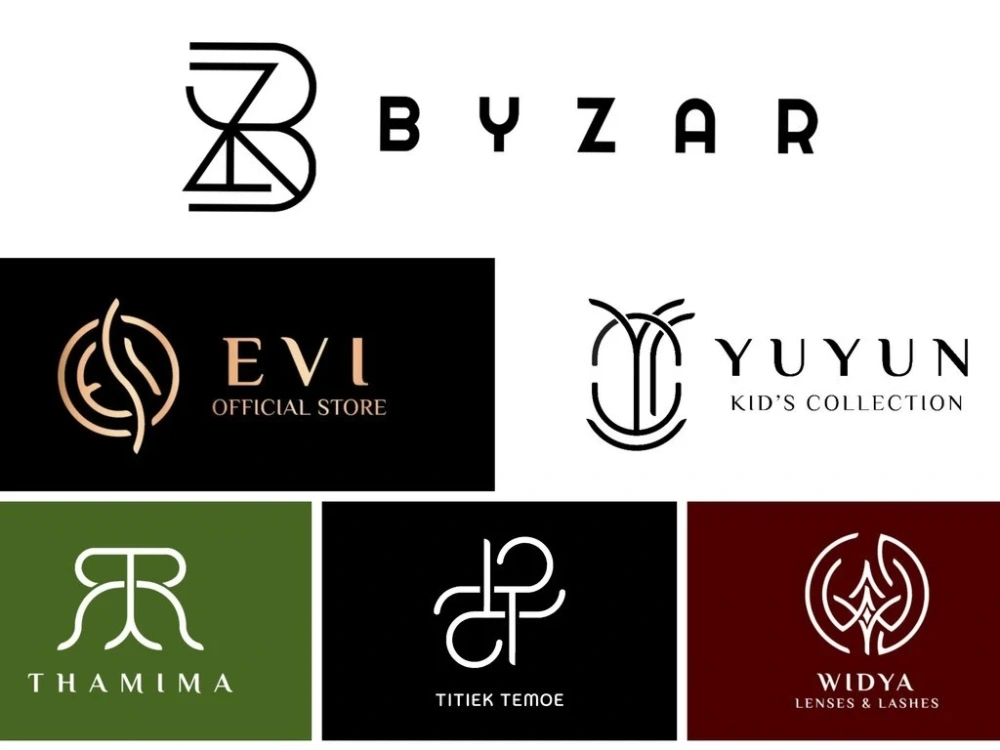 An elegant and minimalist name logo design | Upwork