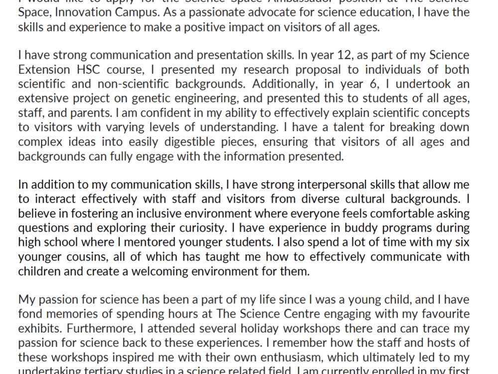 An effective and persuasive cover letter | Upwork