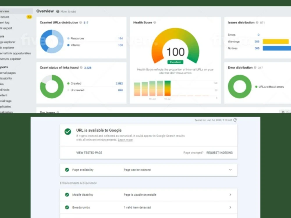Setup, fix Google search console errors,indexing issue-Technical SEO expert | Upwork