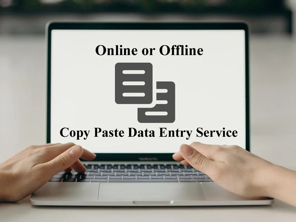 Online or Offline Copy Paste Job Service For Full-time Period | Upwork