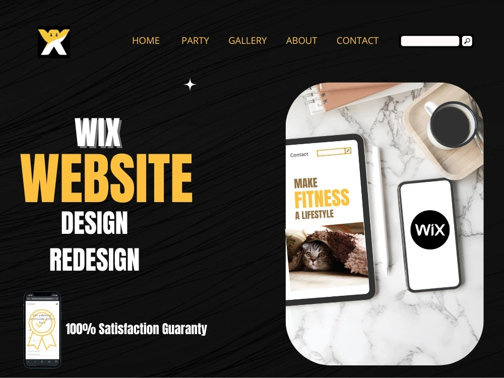 A Responsive Wix website design| Wix expert| Wix website redesign | Upwork