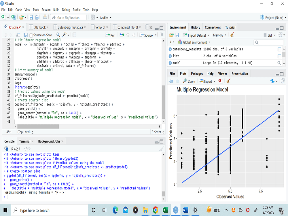 Data Analysis and Statistical Analysis in R and SPSS | Upwork