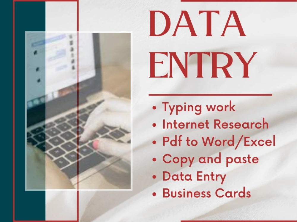 Data entry service and Admin assistance | Upwork