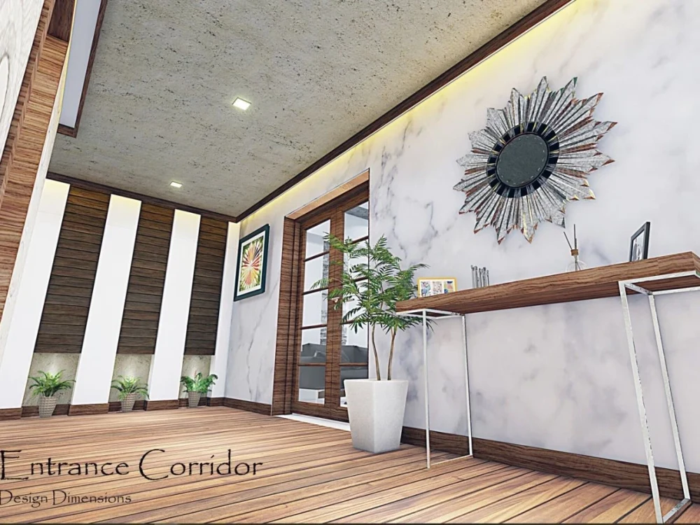 Rendered Interior 3D View of Bed/Living/Dining Room/Patio | Upwork