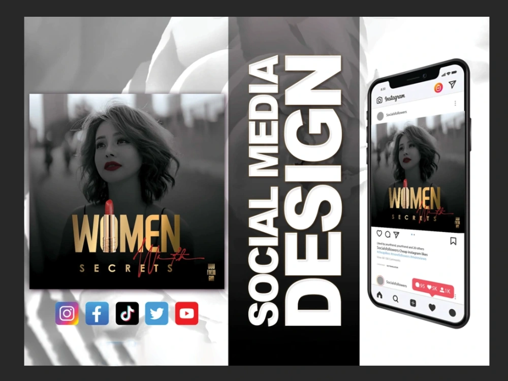 30 unique social media post designs for a whole month | Upwork