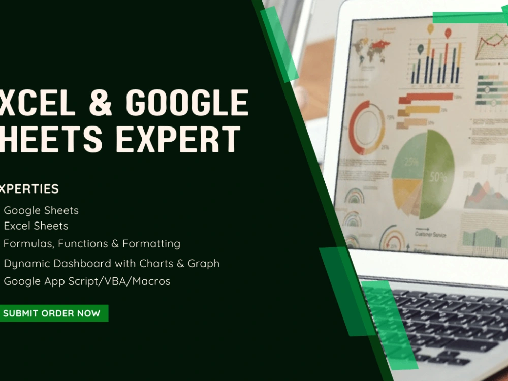 Excel and google sheets services including formula, function, formatting | Upwork
