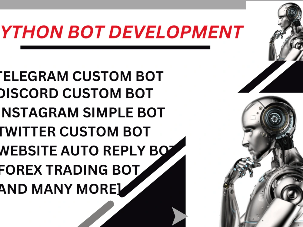 Telegram bot development solana trading bot discord bot minting bot mlm ...