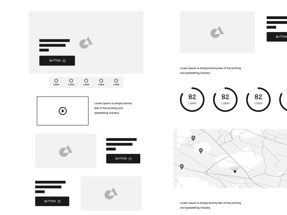 Complete design system in Figma, with style guide, and reusable components | Upwork