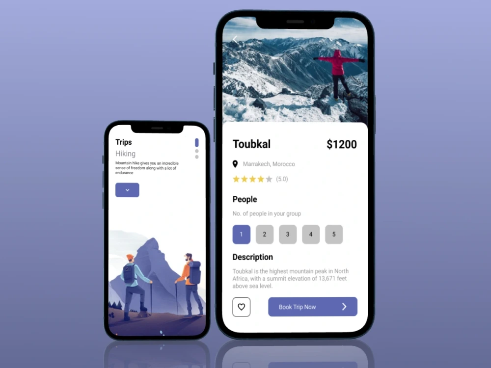 A stunning UI UX Desing for Mobile App / Website Landing Page in figma ...