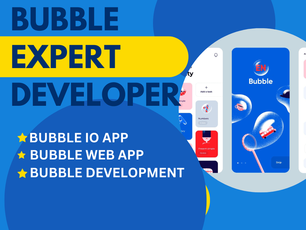 You Will Get Bubble Development,Bubble Web App,Bubble io app,Bubble ... You Will Get Bubble Development,Bubble Web App,Bubble io app,Bubble ...