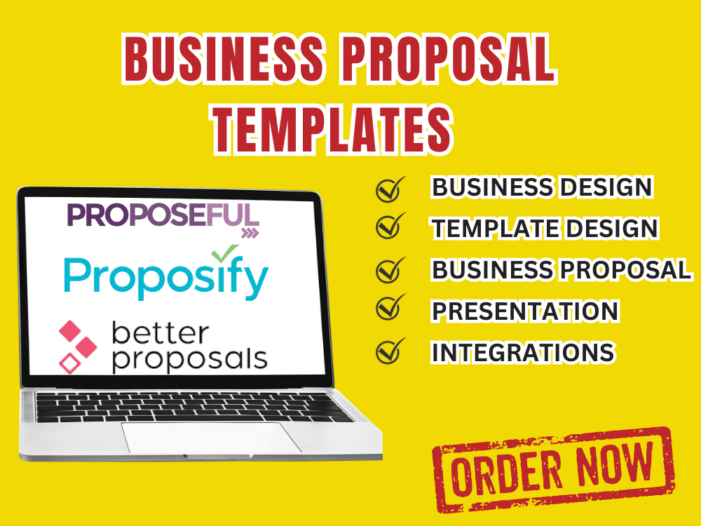 Proposify, Proposeful, Better Proposals, business proposals template design | Upwork