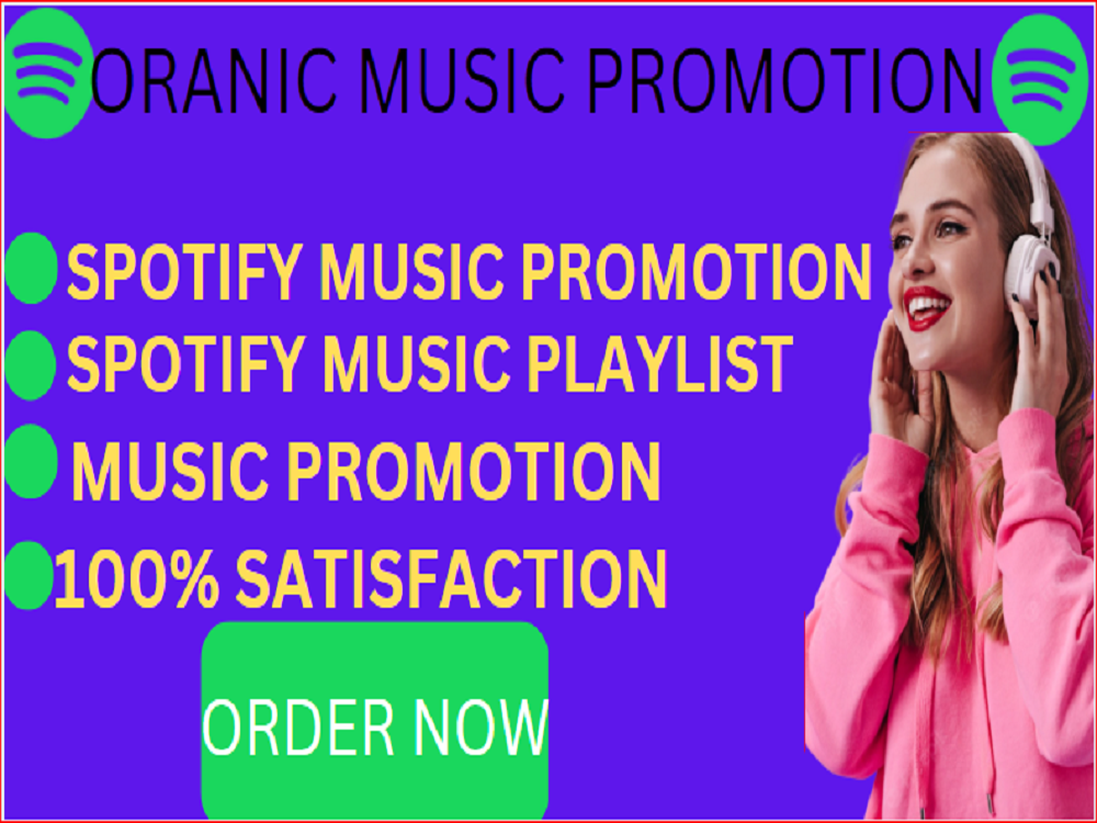Organic music promotion Spotify music promotion, Spotify album ...