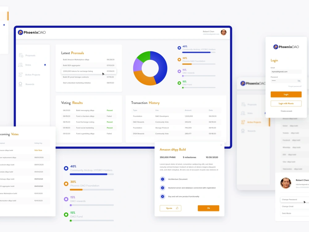 Modern eye catchy mobile UI UX application design | Upwork