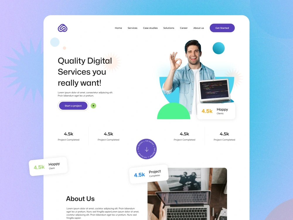 Modern UI UX design for website and mobile app | Upwork