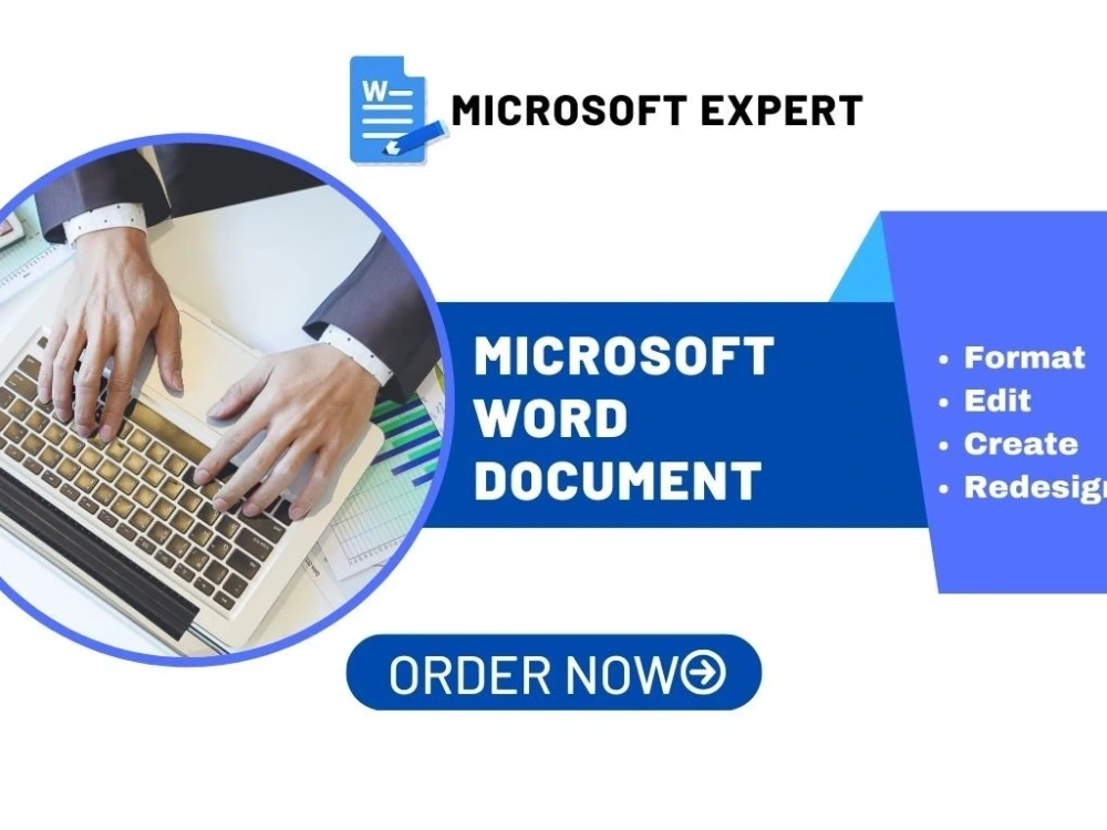 A high quality Word document with , edit ,format and redesign | Upwork