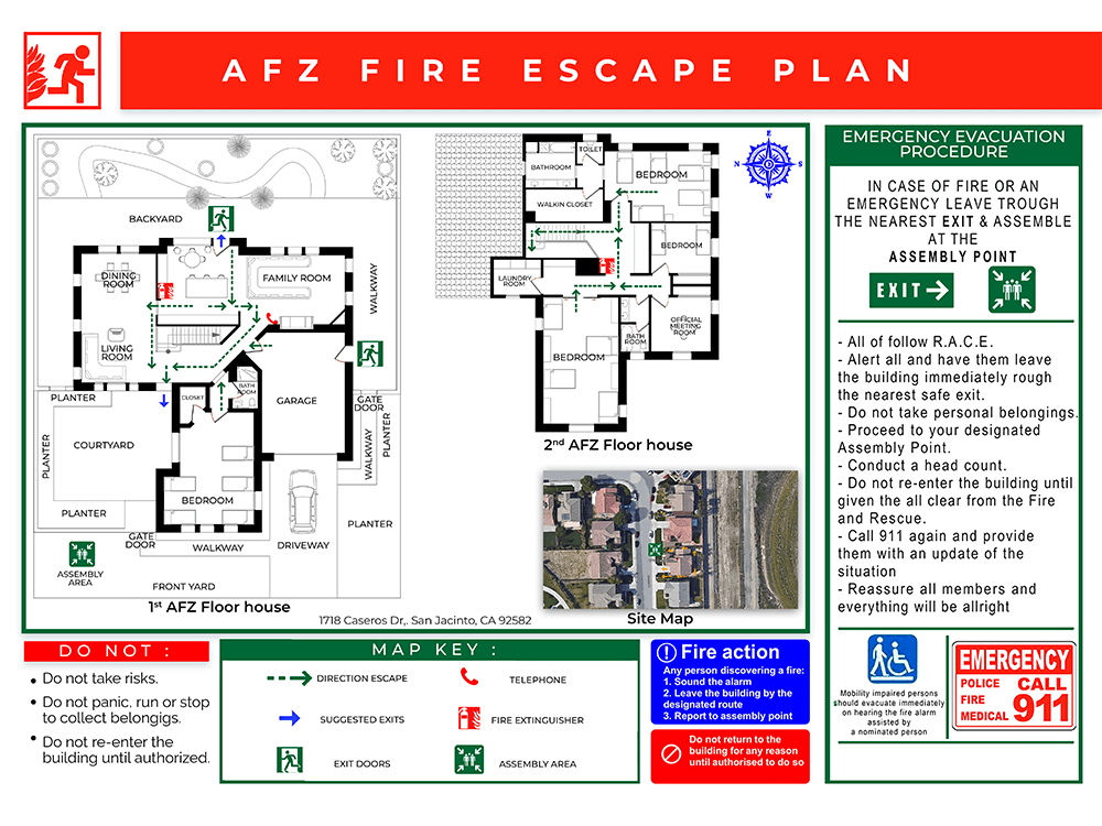 Your perfect Fire emergency evacuation plan drawings | Upwork