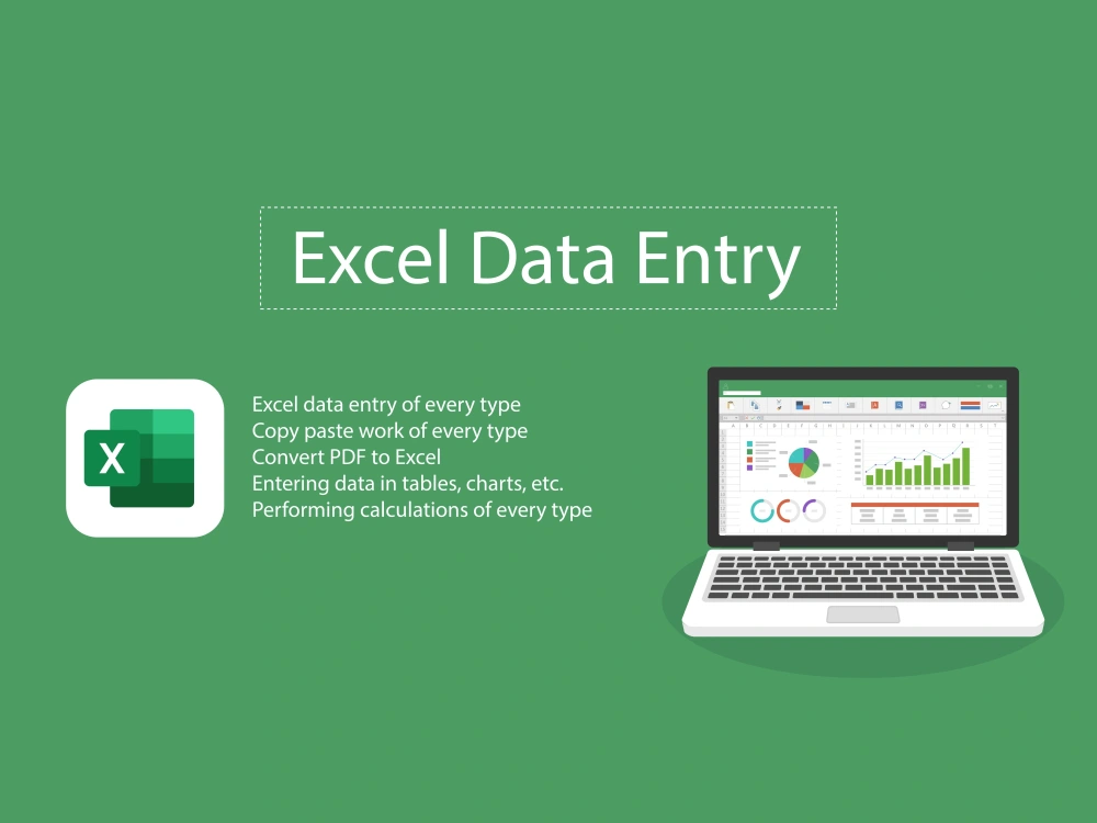 Excel data entry, converting PDF to Excel | Upwork