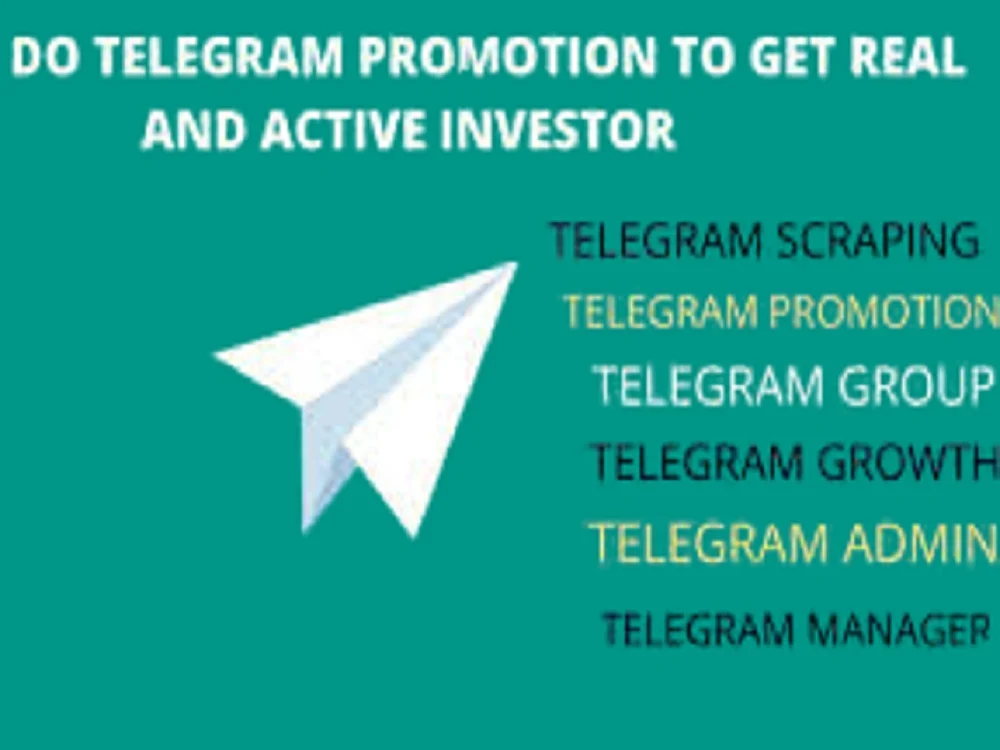 Organic telegram promotion, telegram growth, telegram scraping | Upwork
