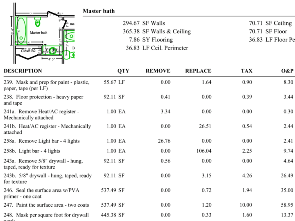 Xactimate Sketches And Estimation Upwork