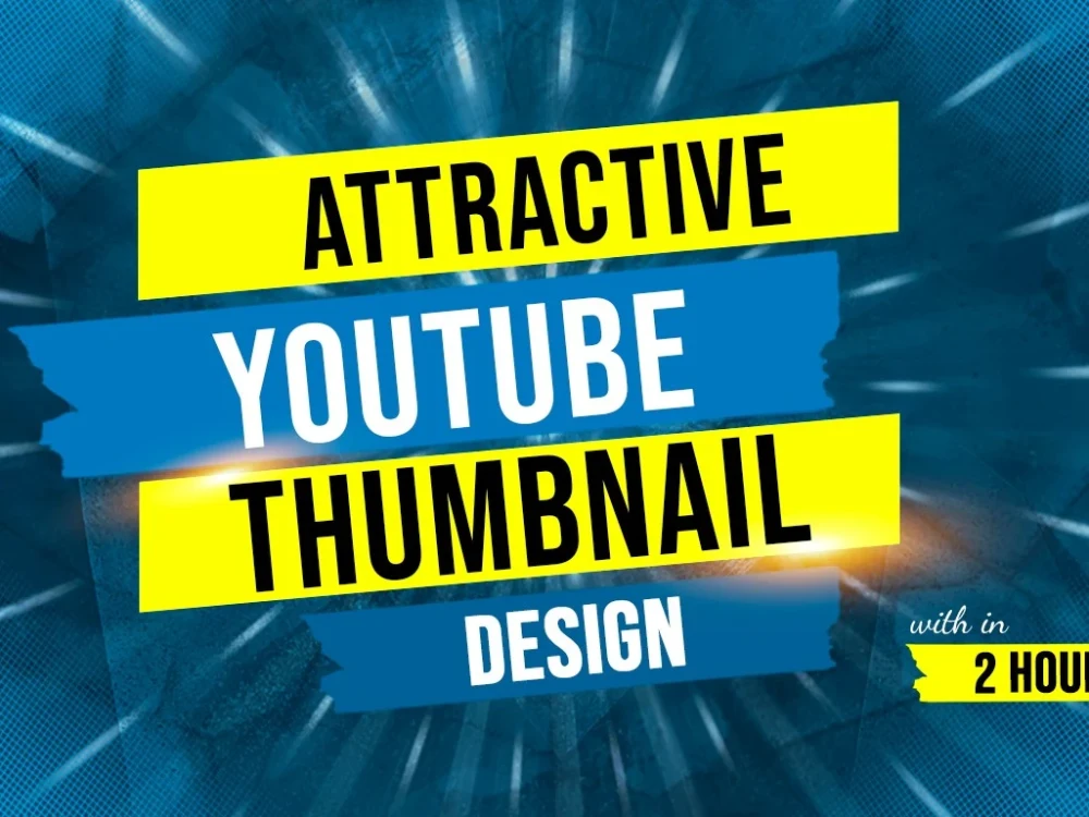 An Attractive Youtube Thumbnail Design | Upwork
