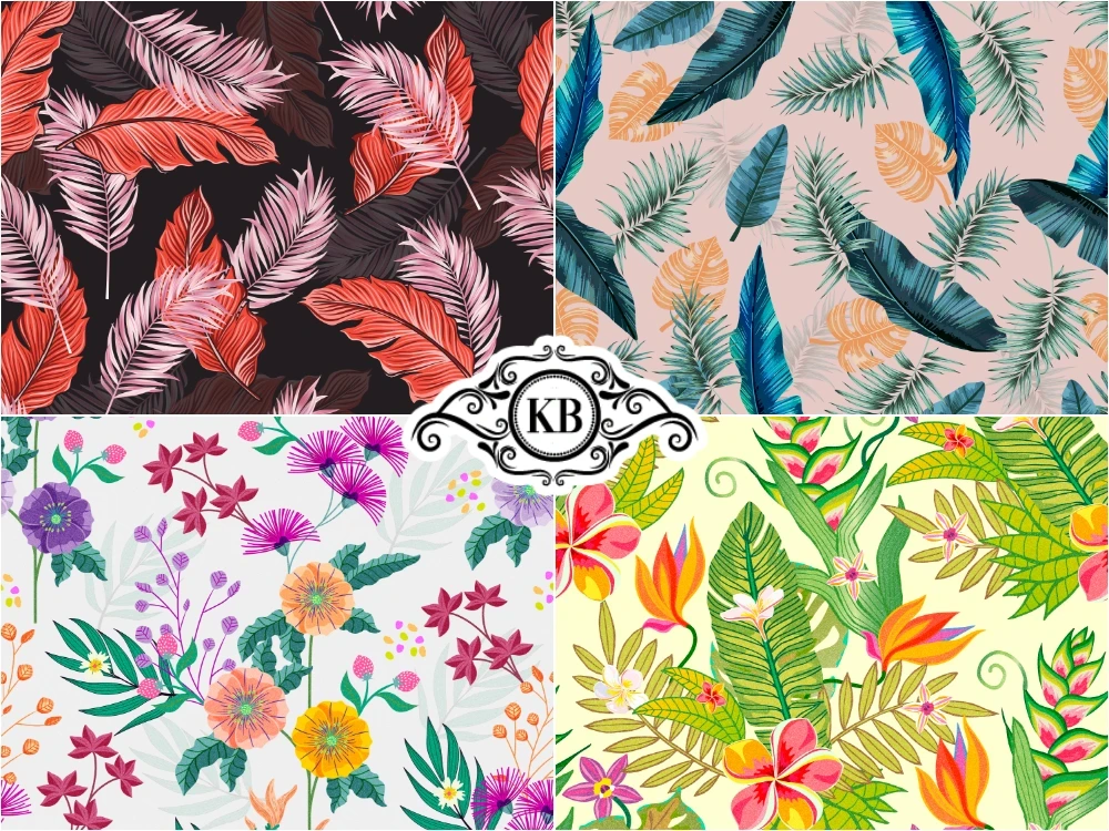 Seamless textile print patterns for clothing and apparel | Upwork