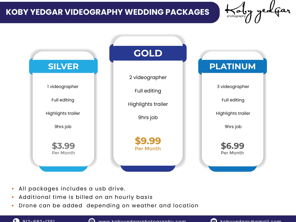 Outstanding sell sheet, price list and chart | Upwork